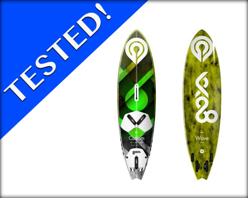 Review: 2018 Goya Custom Quad Windsurfing Board @ Wind-NC